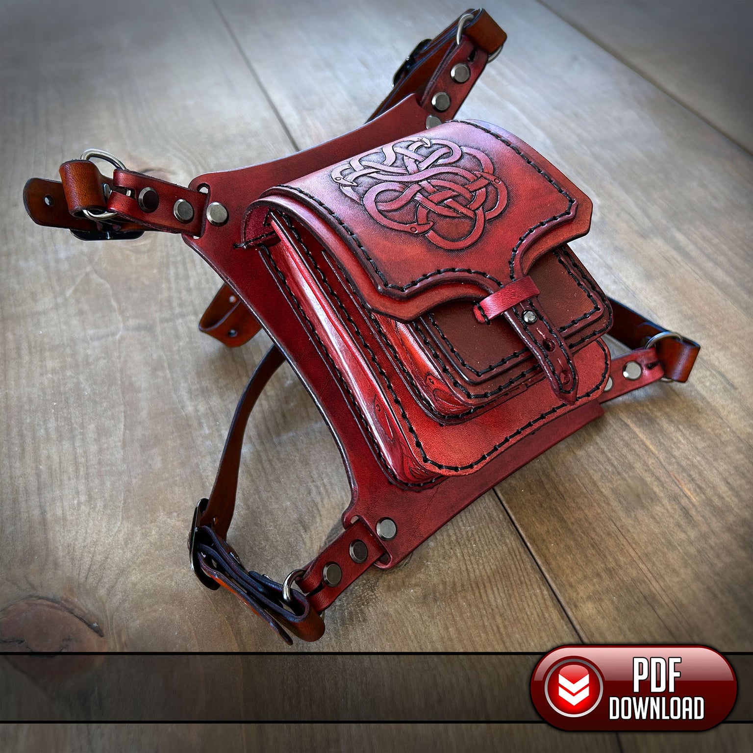 Leather Pouch Patterns | Dark Horse Workshop