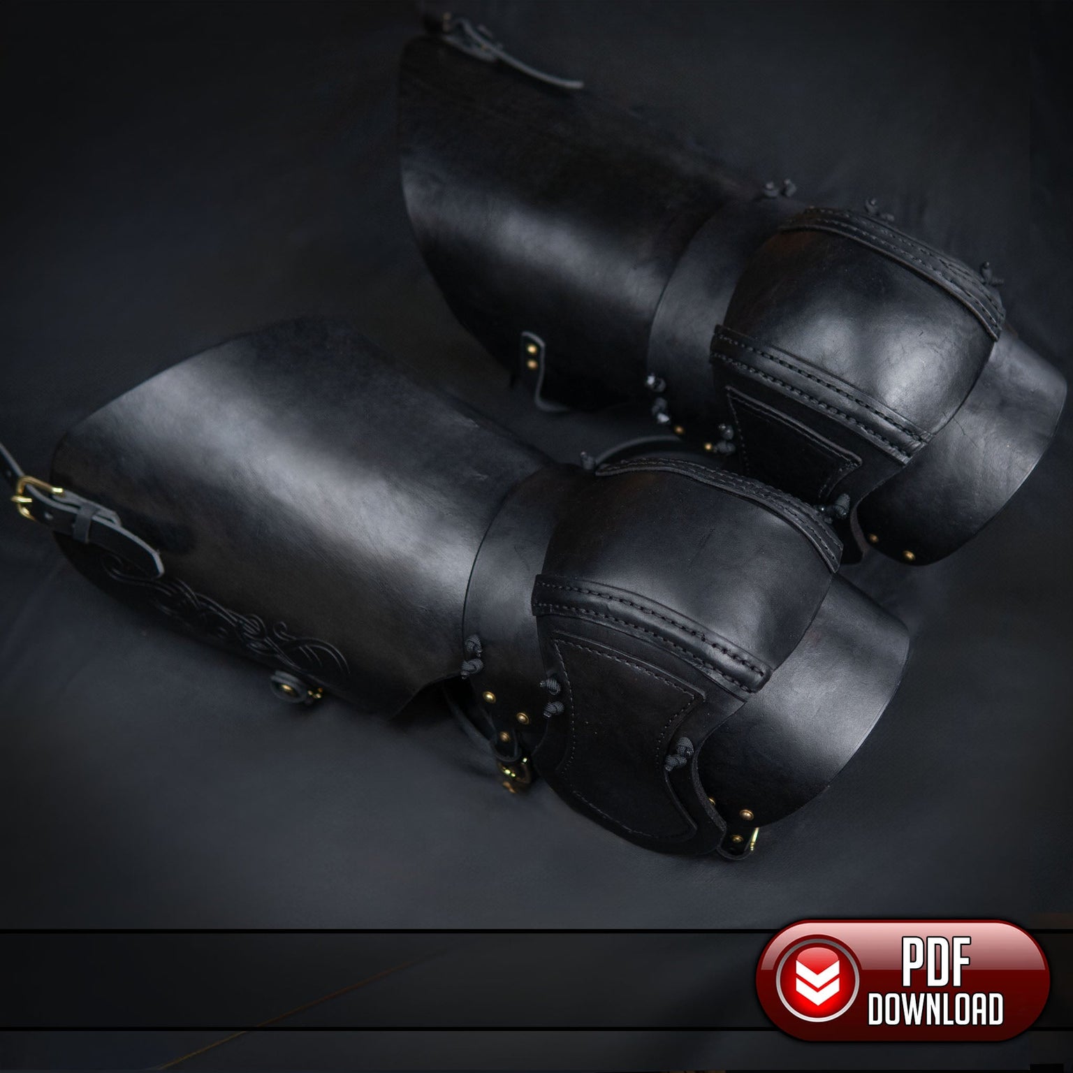 Leather Armor Patterns - PDF SVG | Dark Horse Workshop