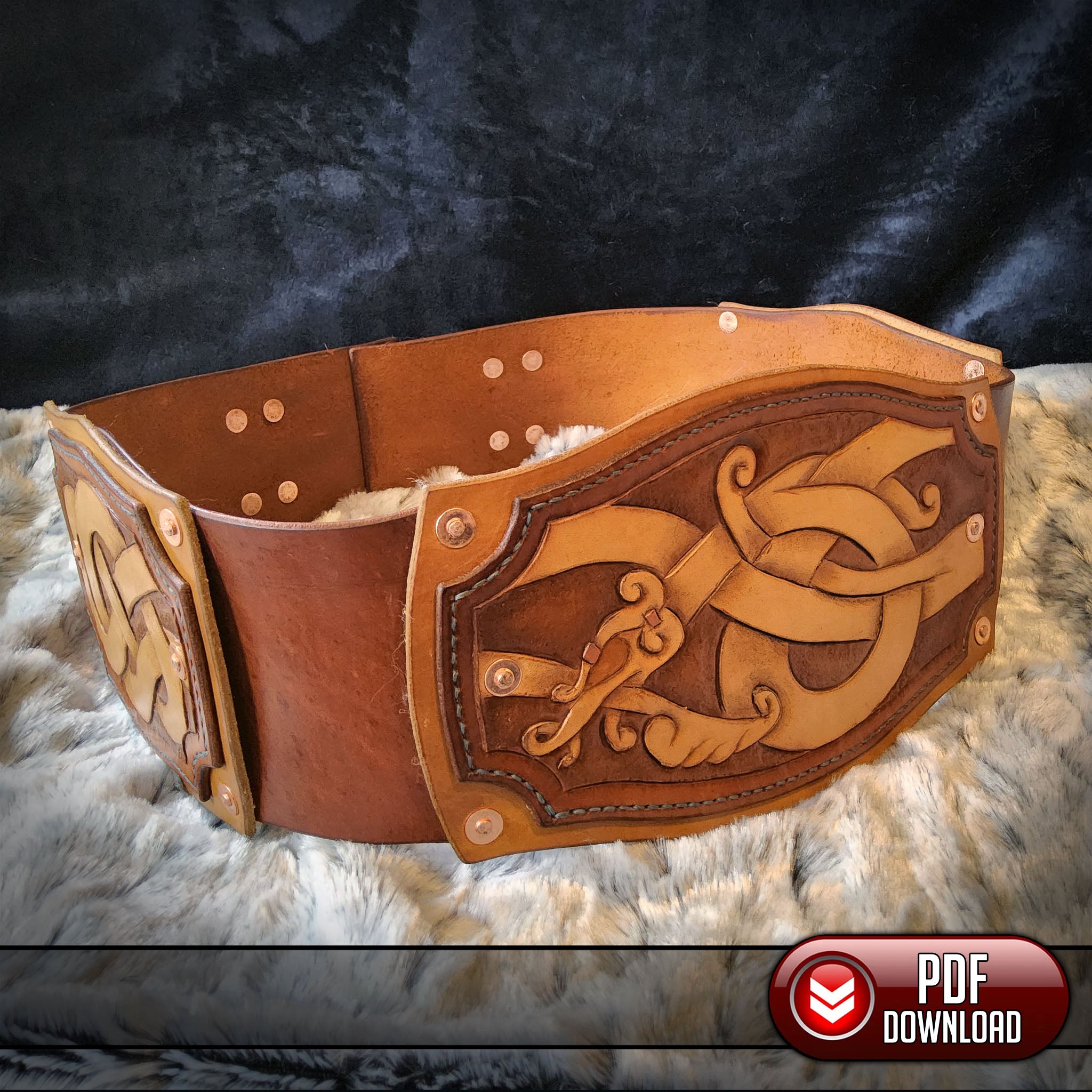 Leather Armor Patterns - PDF SVG | Dark Horse Workshop