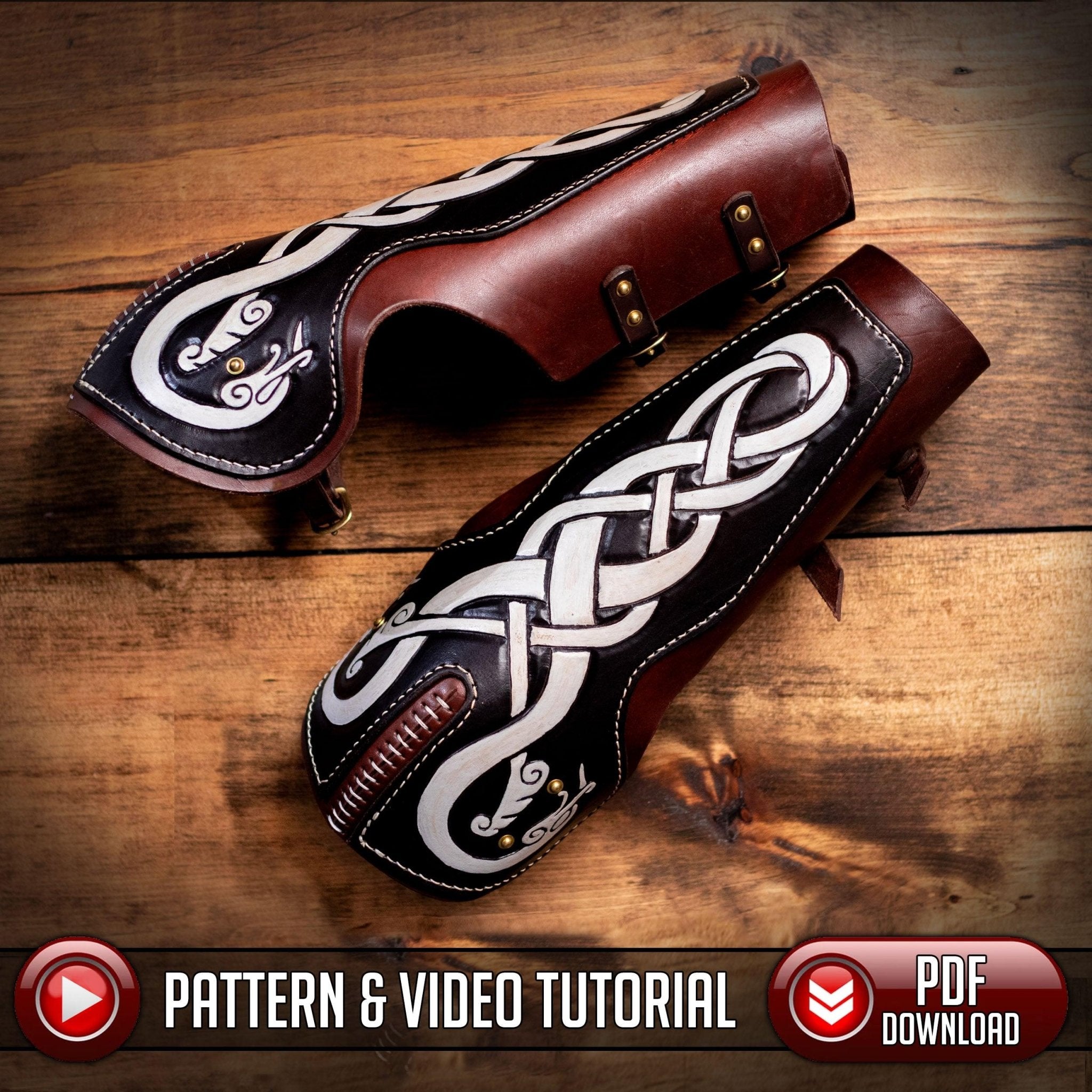 Leather Armor Patterns - PDF SVG | Dark Horse Workshop