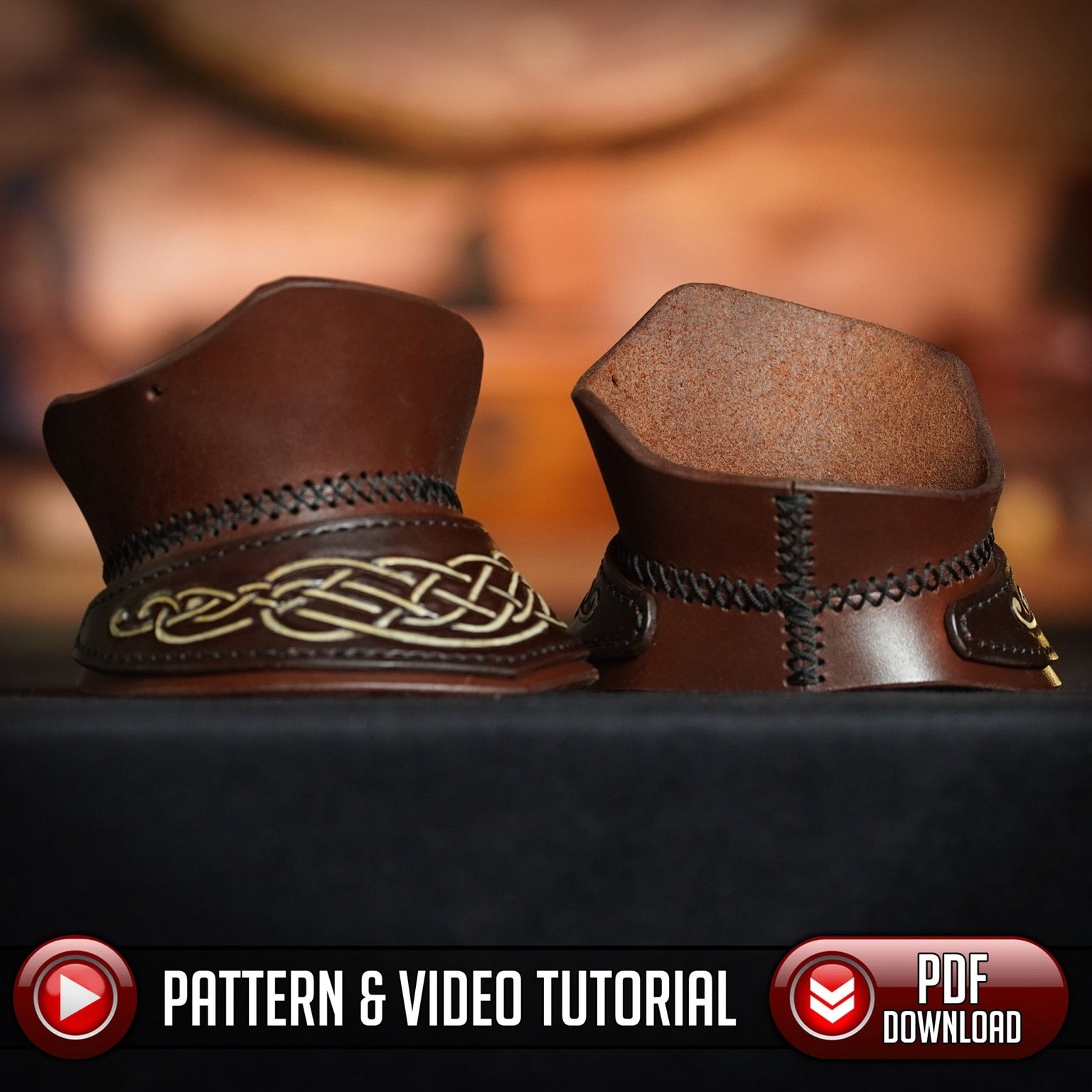 Leather Armor Patterns - PDF SVG | Dark Horse Workshop