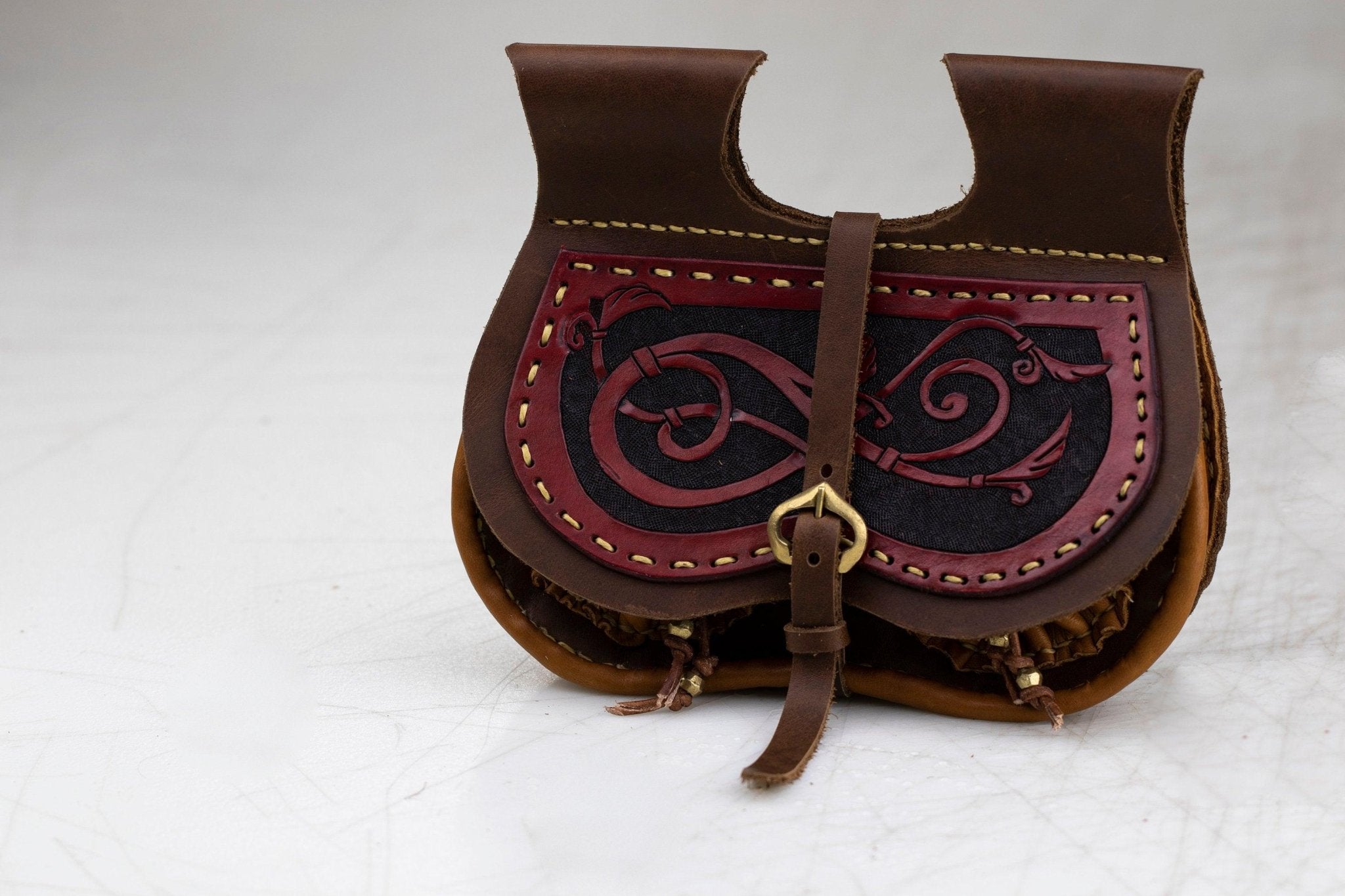 Leather Kidney Pouch Pattern - PDF + SVG | Dark Horse Workshop