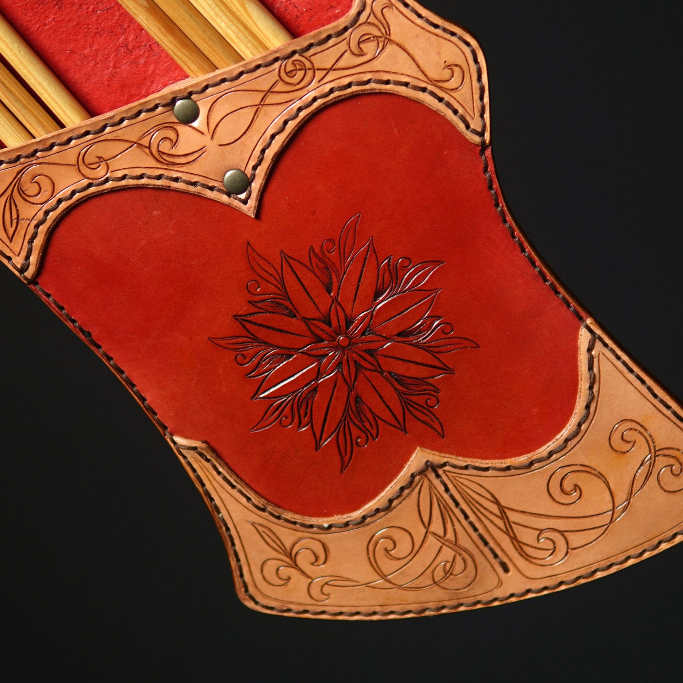 Leather Quiver Pattern - Turkish Quiver Pattern | Dark Horse Workshop