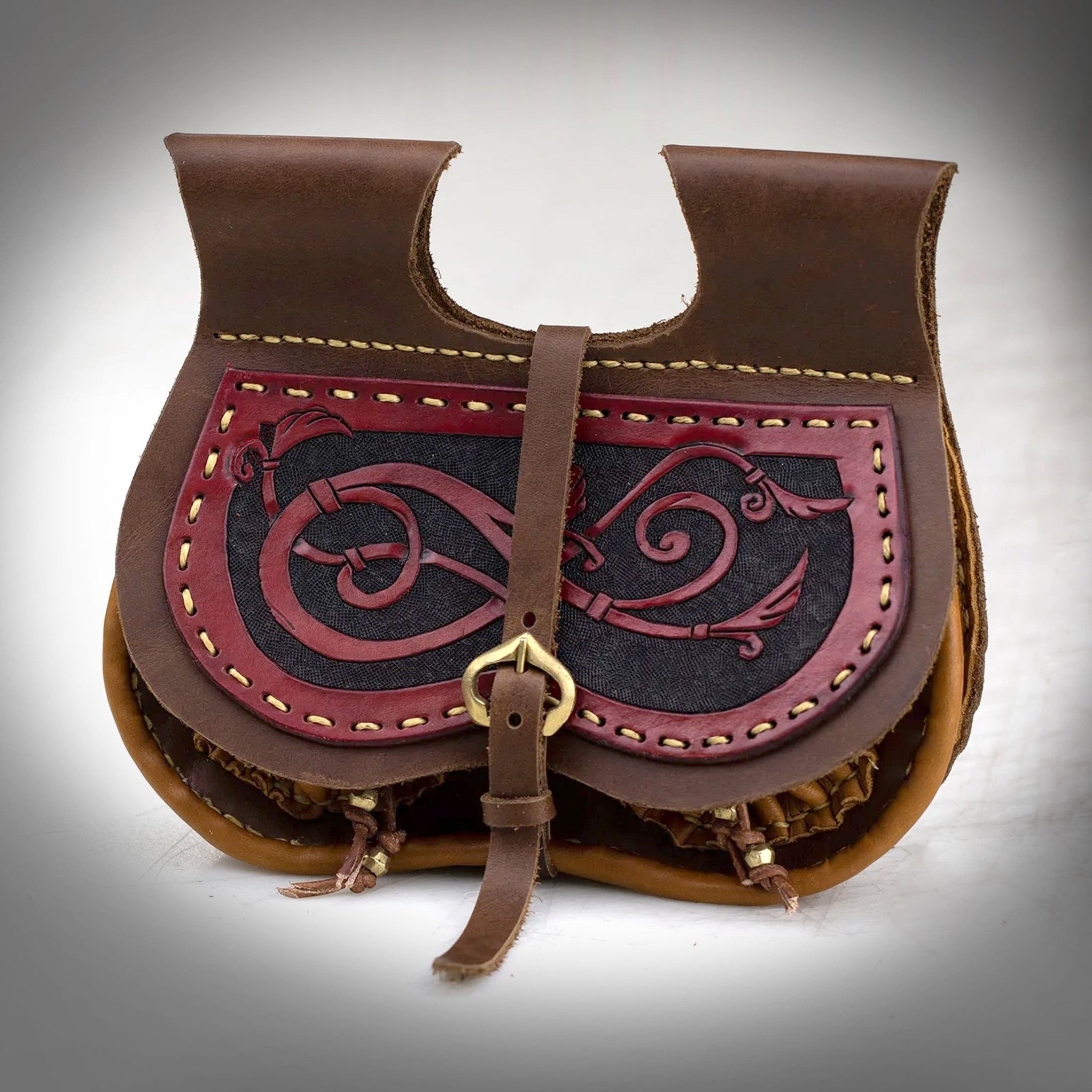 Medieval Pouch | Kidney Pouch | Viking / Celtic Knotwork — Dark Horse ...