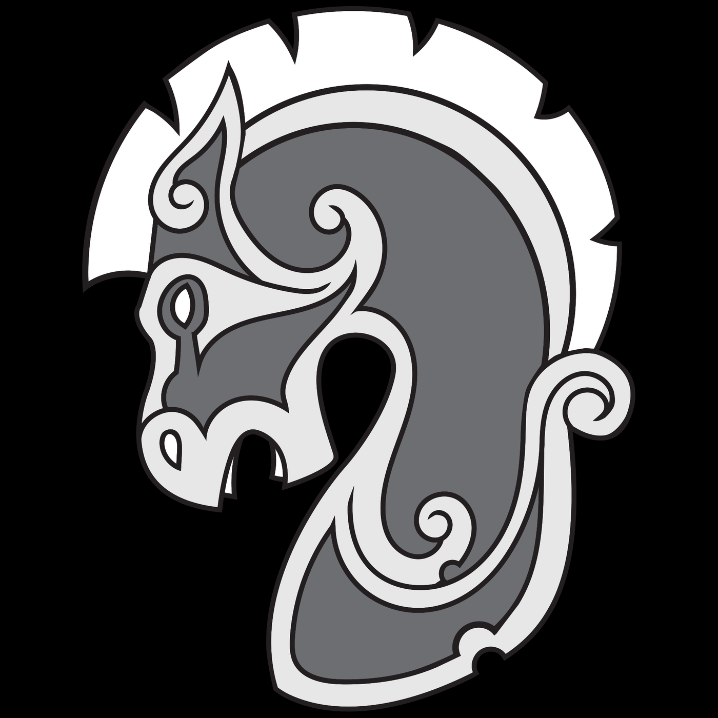 Shield Edging Pattern - Rawhide Pattern | Dark Horse Workshop