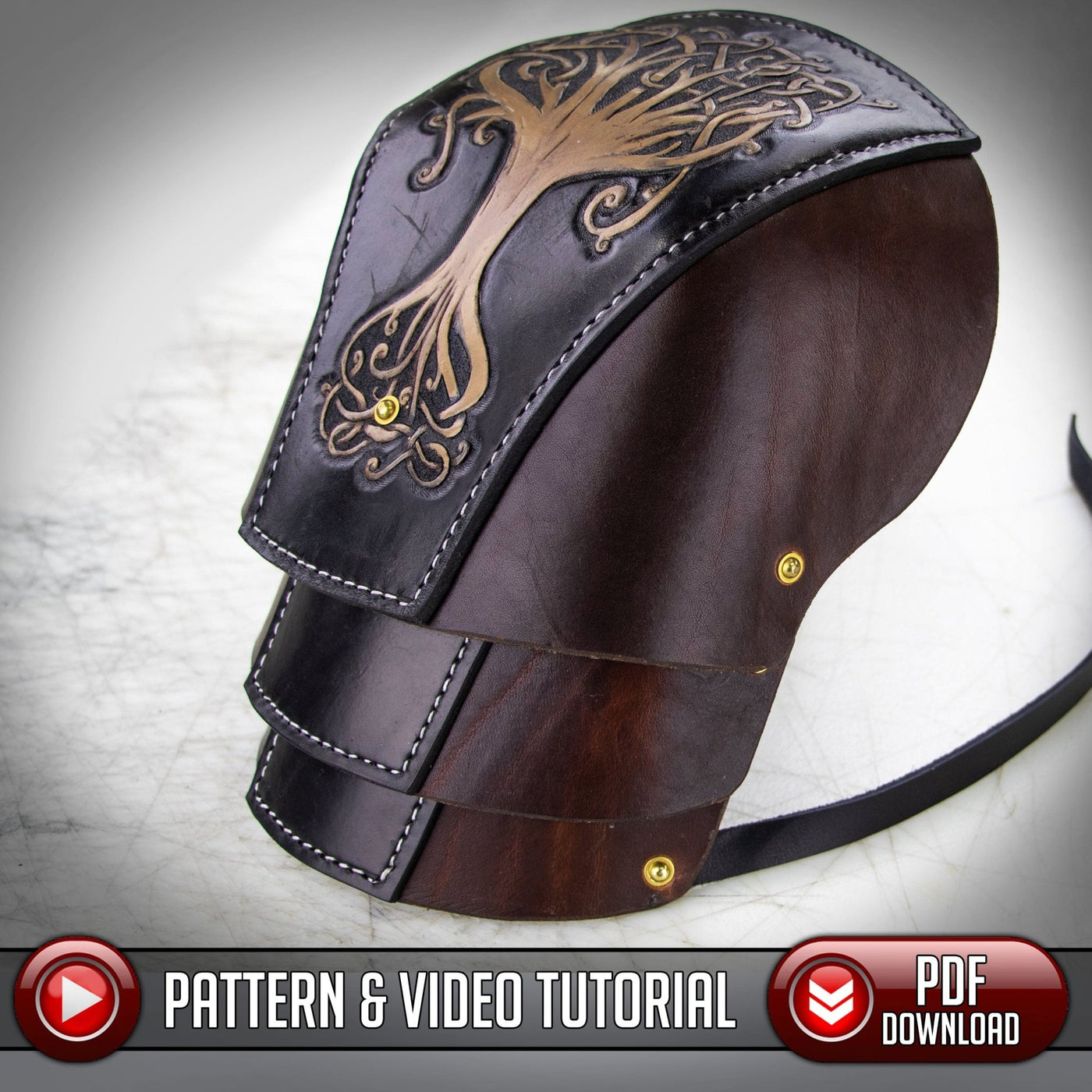 Leather Shoulder Pattern - Spaulders - Armor | Dark Horse Workshop