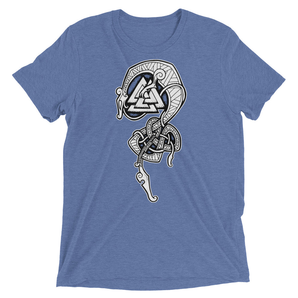 Viking Serpent Valknut T-Shirt | Dark Horse Workshop